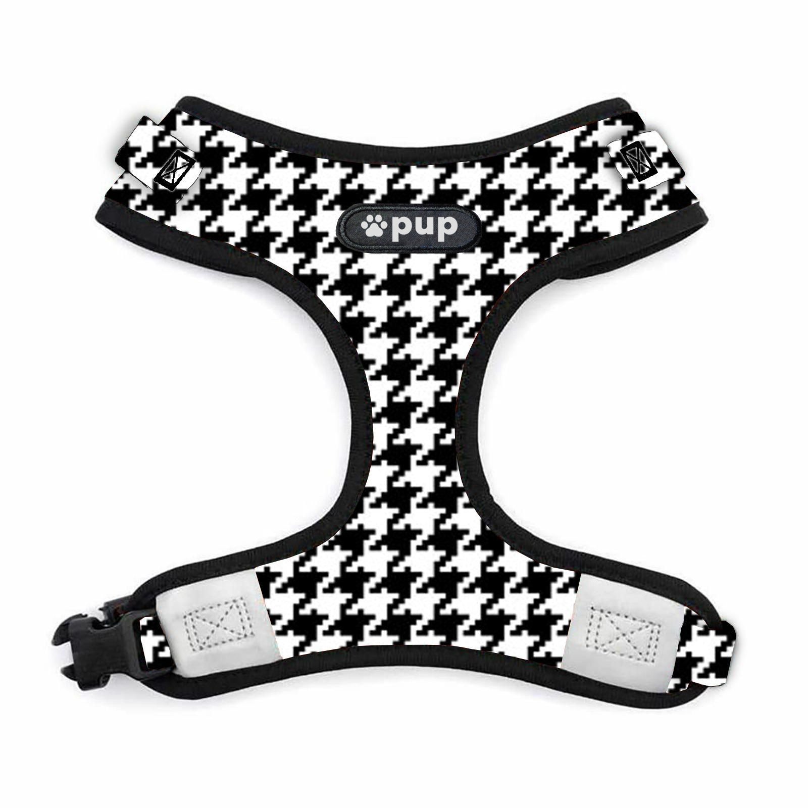 Houndstooth Harness & Leash Set – Barknpup